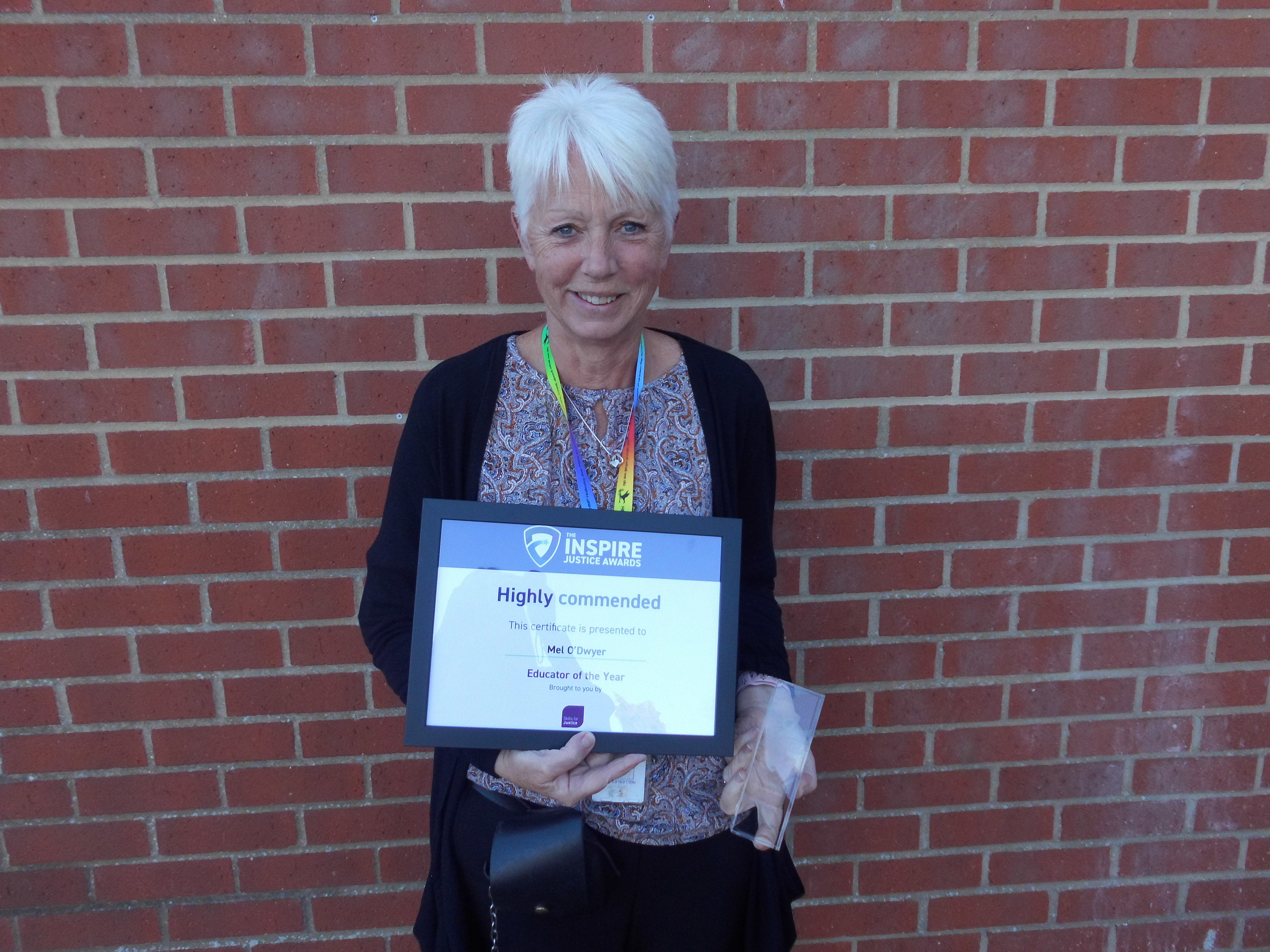 HMP Hollesley Bay Tutor Recognised at National Awards | PeoplePlus